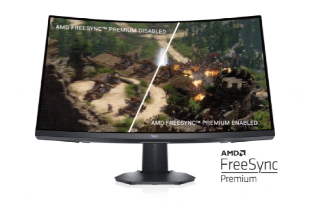 Monitor DELL - 27" 2K Quad HD Curvo / 165Hz / 1ms / AMD FreeSync ...