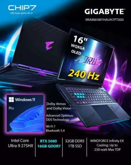 CHIP7 | Mais de 90 lojas de informática e computadores gaming