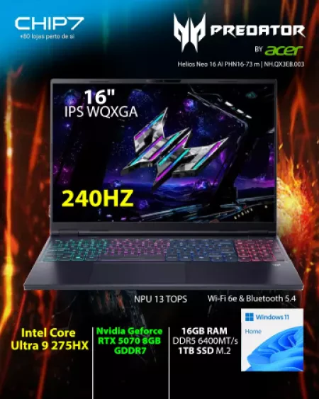 CHIP7 | Mais de 80 lojas de informática e computadores gaming