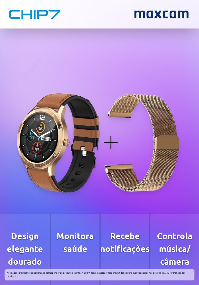 MAXCOM FW43 COBALT2 SMARTWATCH GOLDEN | CHIP7