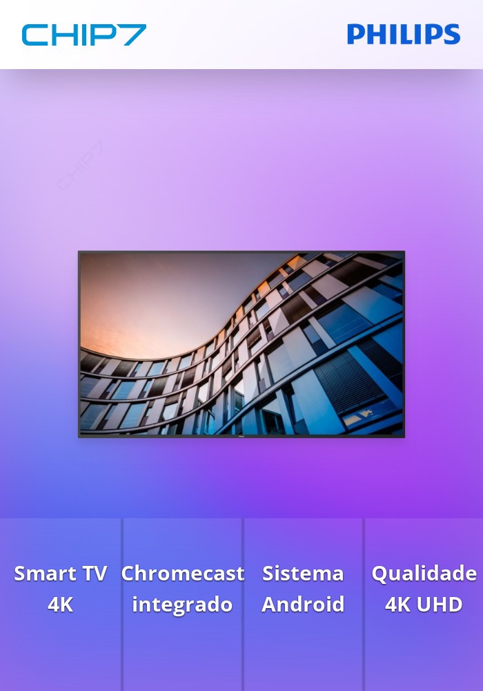 PHILIPS PRO TV 65" UHD 4K SMART TV HOSPITALITY CHROMECAST ANDROID ...