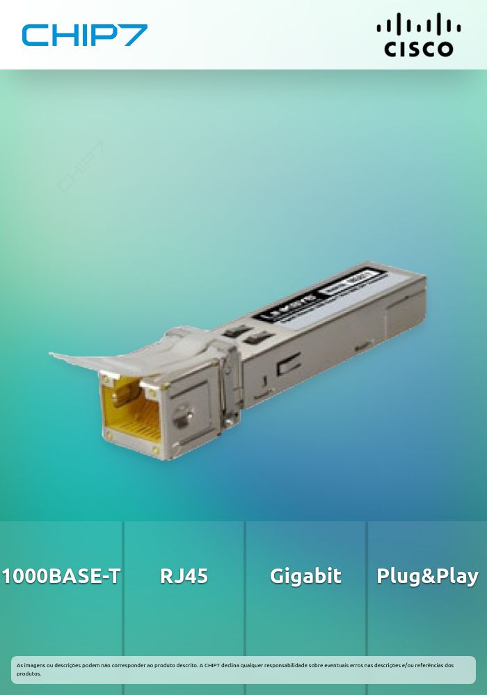 GIGABIT 1000BASE-T RJ45 SFP EXT | CHIP7