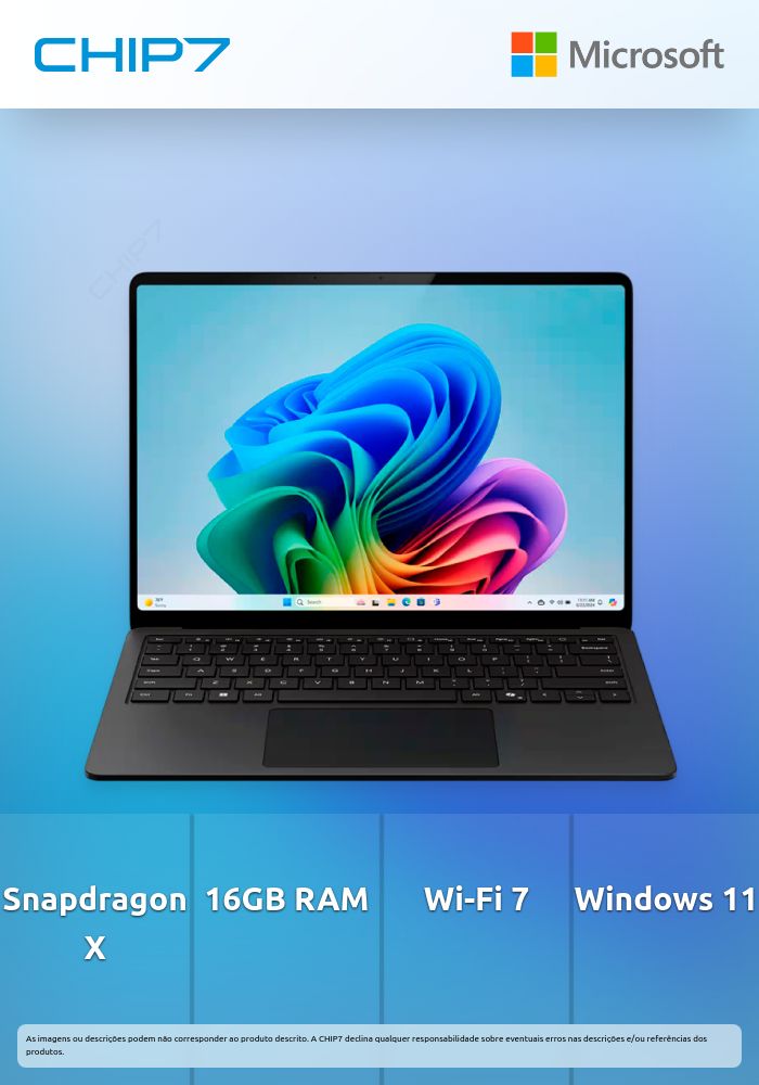 Portátil Microsoft Surface 7 - Snapdragon X Plus C10 / 16GB RAM / 512GB ...