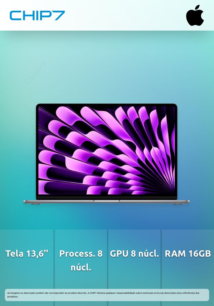MBA 13.6 SPG/8C GPU/16GB/256GB-PRT | CHIP7