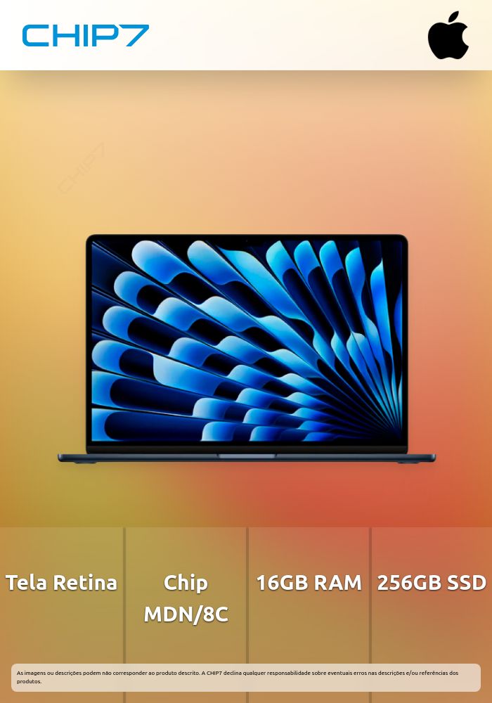 MBA 13.6 MDN/8C GPU/16GB/256GB-PRT | CHIP7