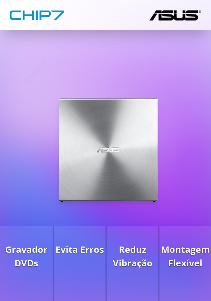 SDRW-08U5S-U/SIL/G/AS - Gravador de DVD externo, Leitura 8X, Gravação ...