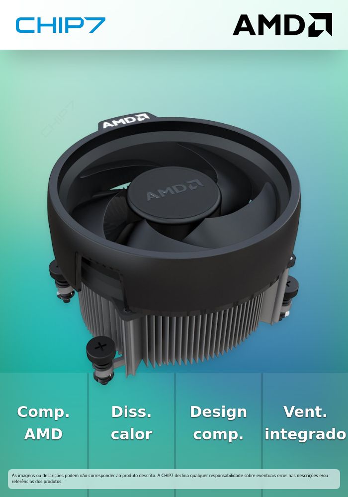 Cooler CPU AMD Wraith Spire AM4 REV A - 712-000074 | CHIP7