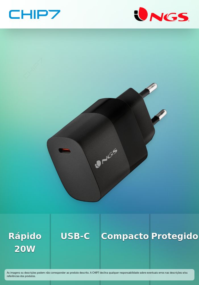 20w USB C Power Adapter for tablets/phones | CHIP7
