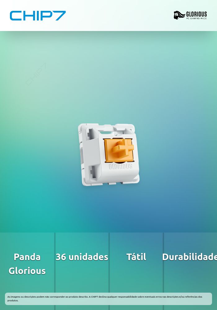 Pack 36 Panda Switches Glorious | CHIP7