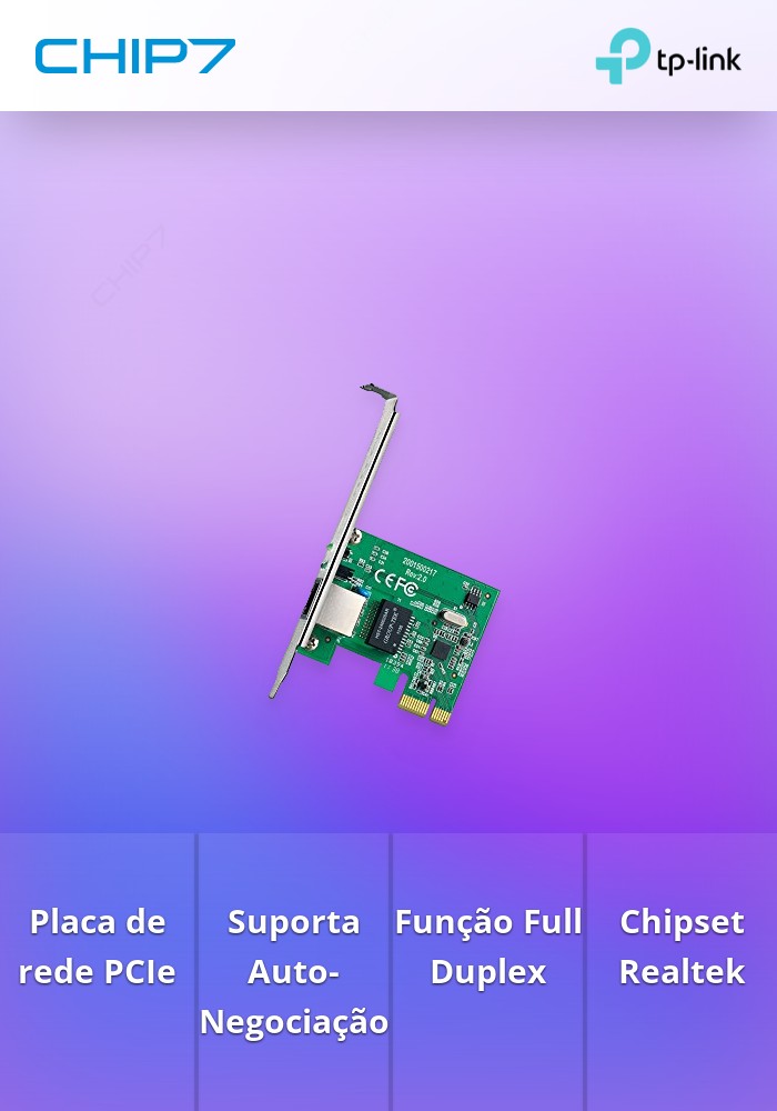 32-bit Gigabit PCIe Network Adapter, Realtek RTL8168B, 10/100/1000Mbps ...