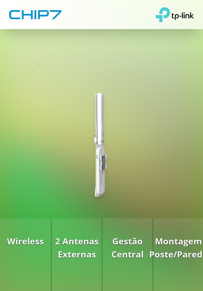 TP-LINK ACCESS POINT AC1200 DUAL BAND OUTDOOR QUALCOMM | CHIP7