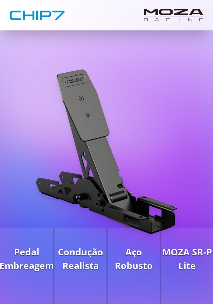 Pedal Embreagem MOZA SR-P Lite | CHIP7