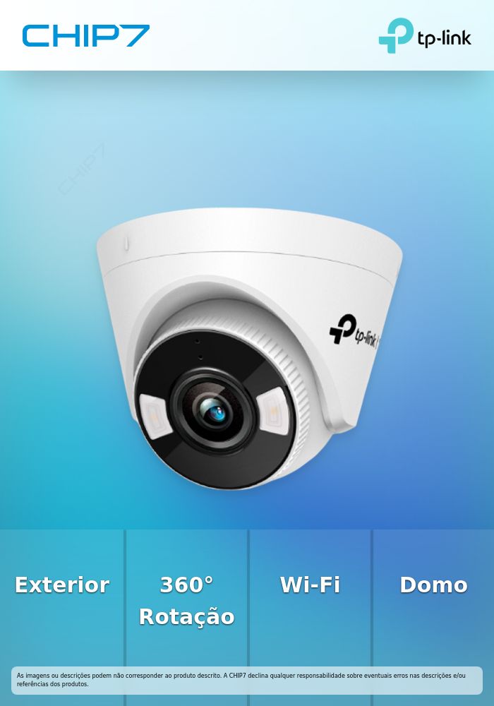 TP-LINK CAM VIGI 4MP FULL-COLOR TURRET NETWORK | CHIP7