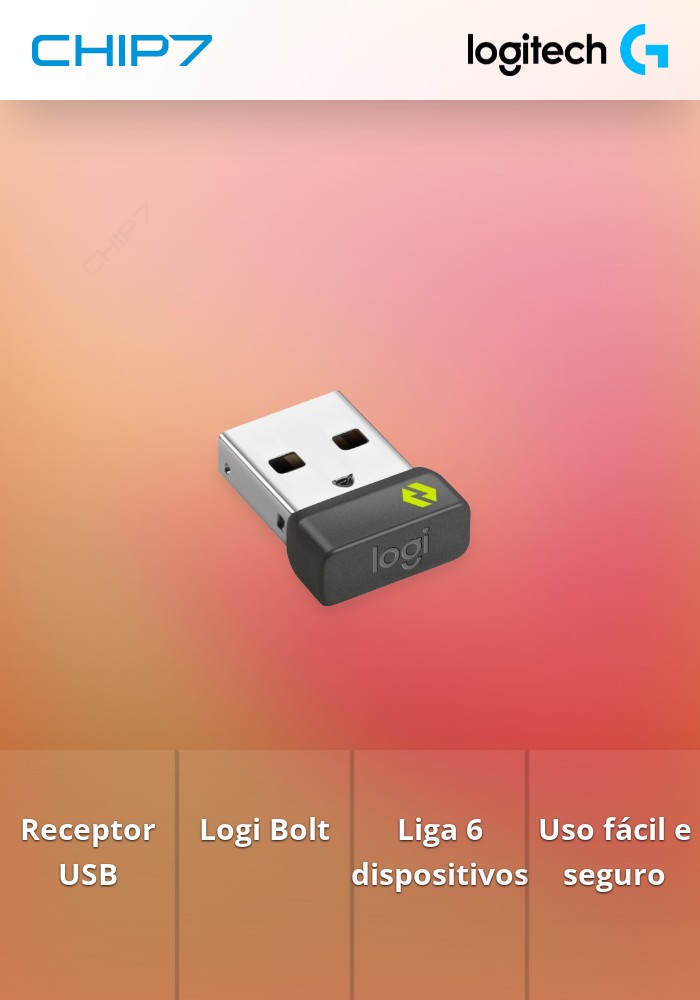 Receptor USB Logitech Logi Bolt | CHIP7