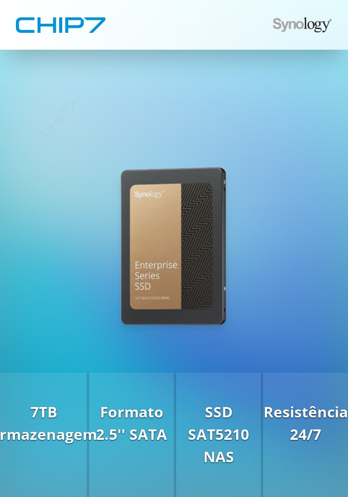 7TB SSD Synology SAT5210 2.5" SATA | CHIP7