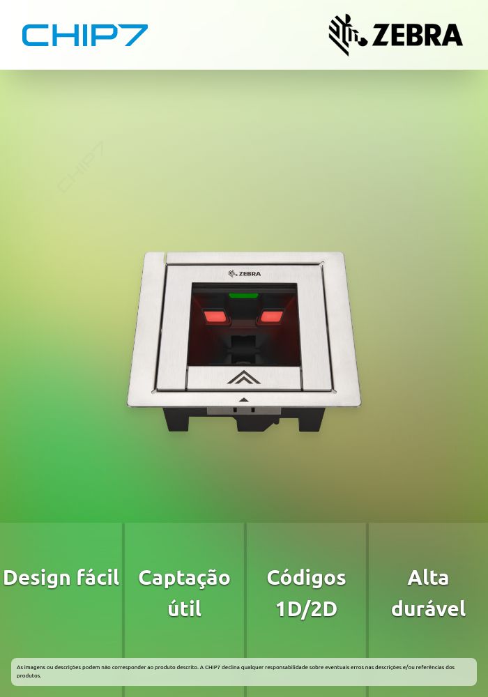 Scanner horizontal de plano único Zebra SP72-H | CHIP7