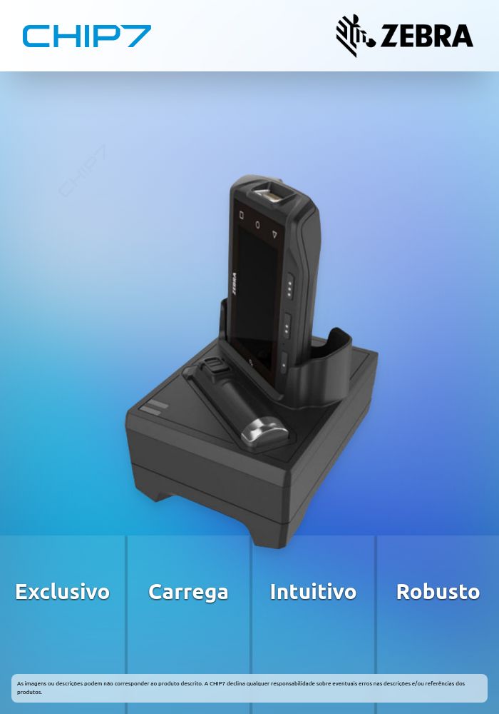 Base de Carregamento Zebra WT6000 CRD-NGWT-1S1BU-01 | CHIP7
