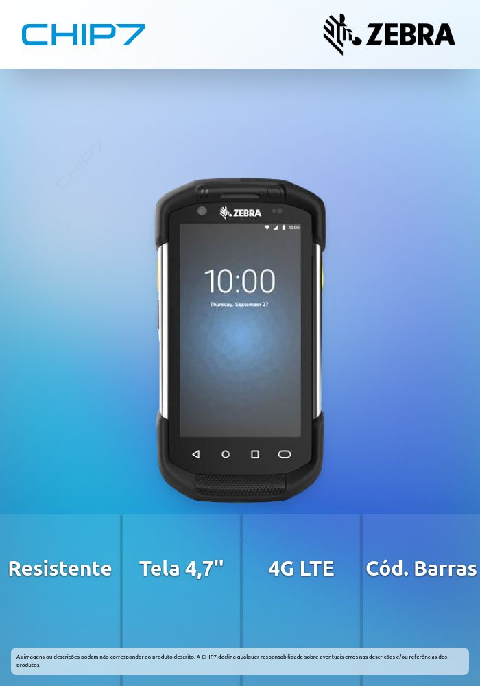 Computador portátil robusto Zebra TC77HL-5MG24BG-A6 | CHIP7